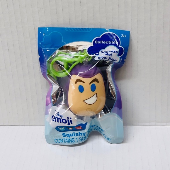 Disney | Toys | Disney Emoji Buzz Lightyear Squishy Clip On | Poshmark